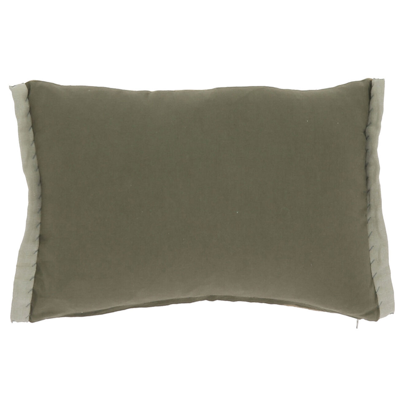 Housse de coussin Anémone kaki - 35x50 cm - Vente Privée En Fil d ...