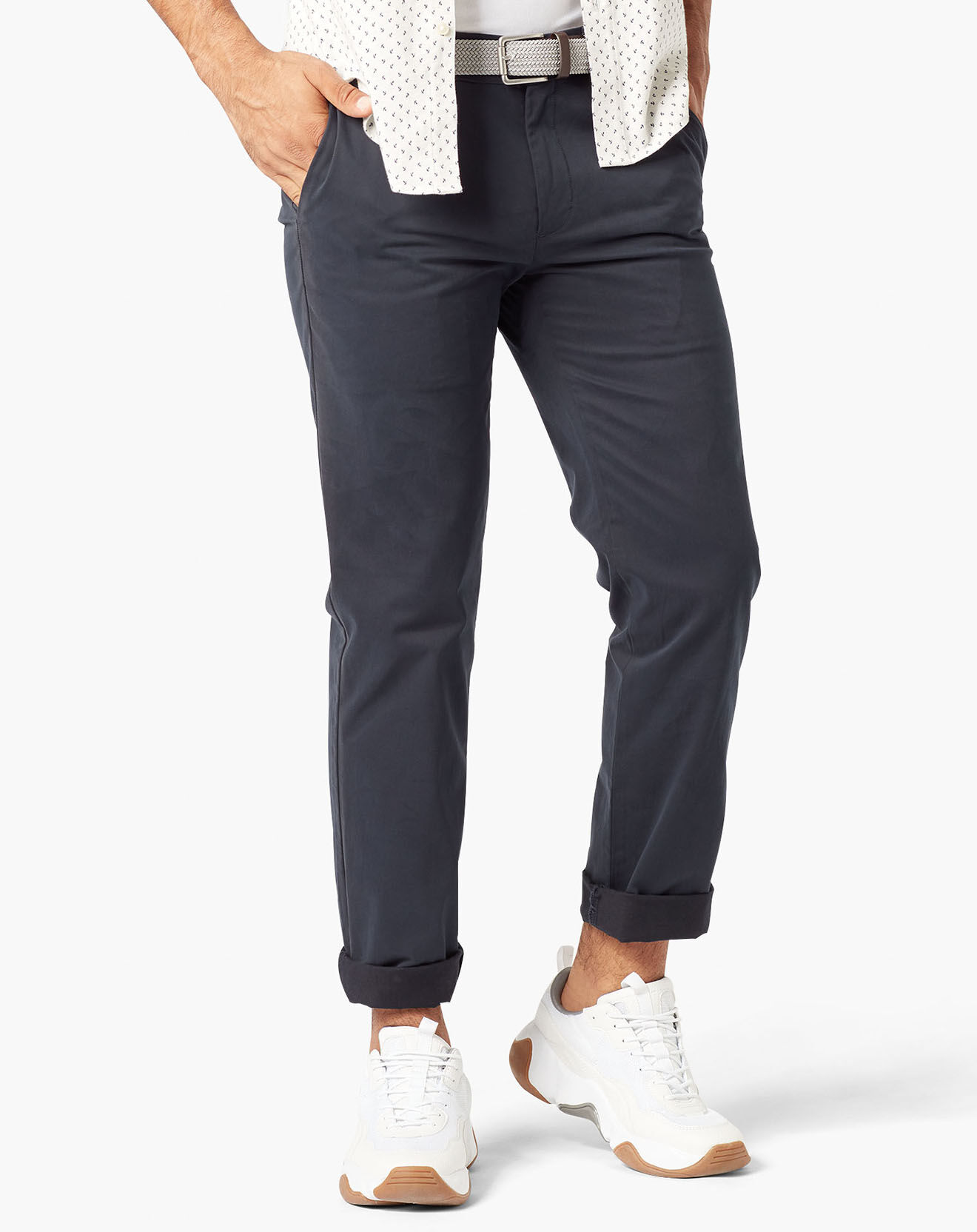 Pantalon Extraslim Insignia bleu marine - Vente Privée Dockers - BAZARCHIC