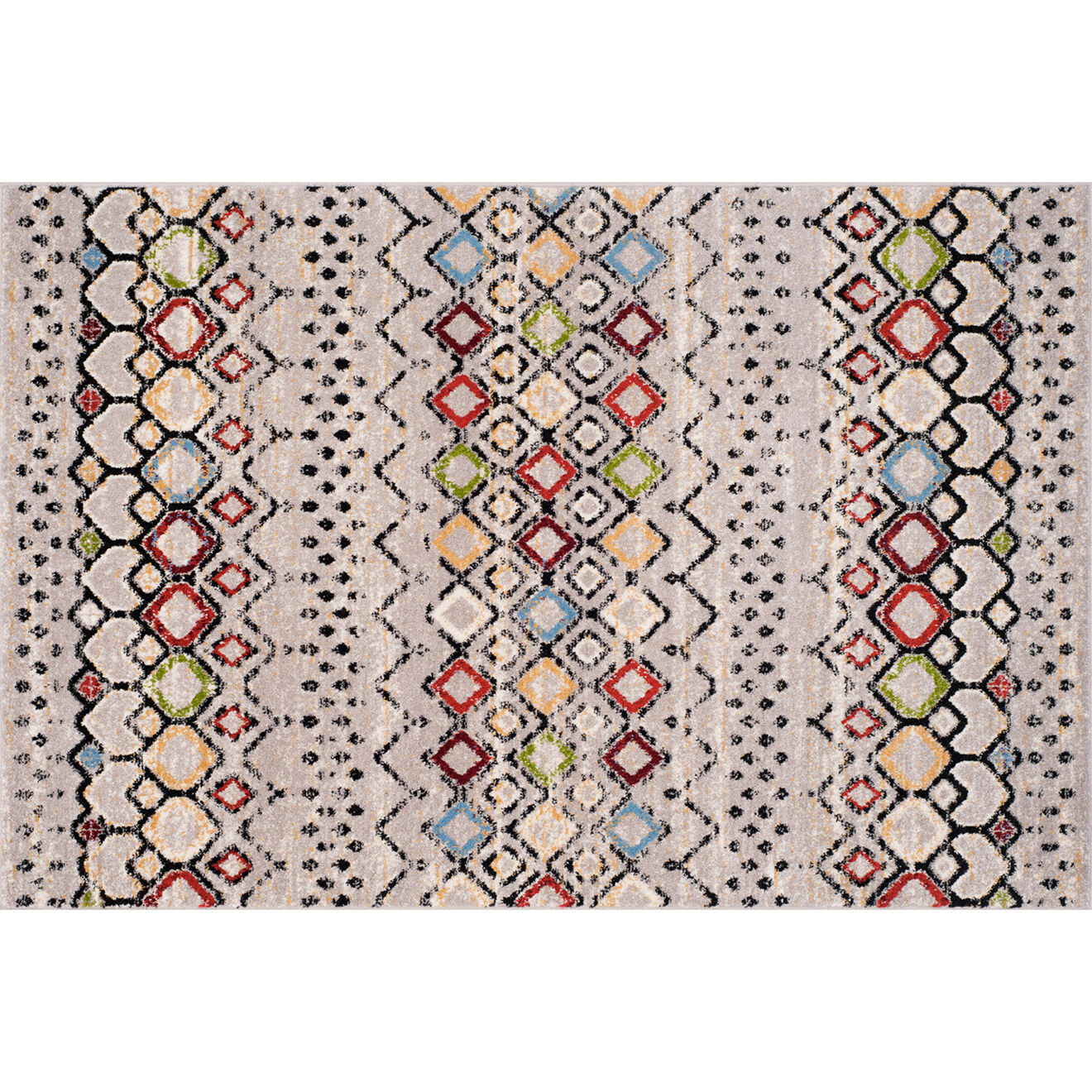 Tapis vinyle Jamil multicolore - 160x240 cm - Vente Privée Floorart ...