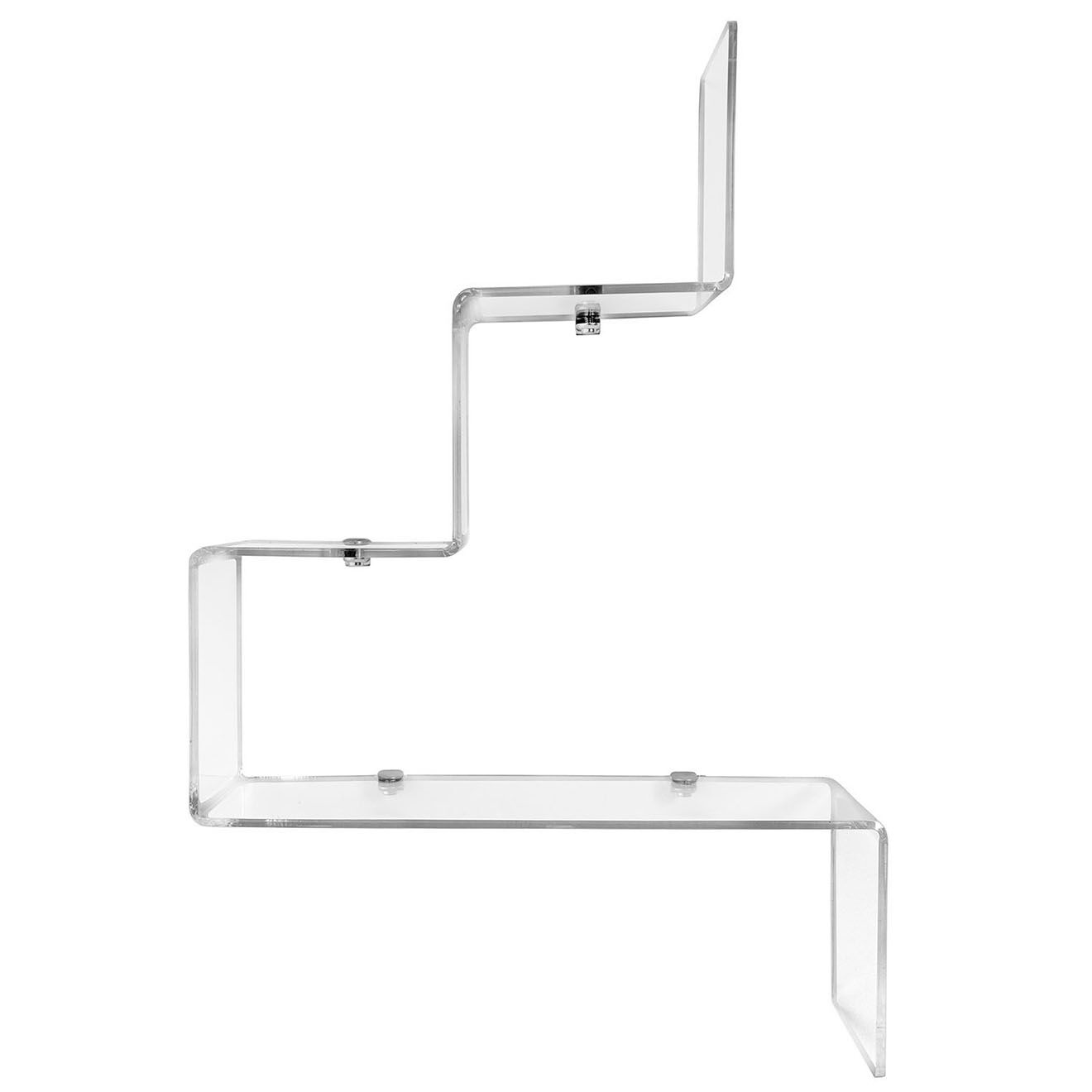 Etagère Va-Et-Vient 4 transparente - 68x17.5x51 cm - Vente privée Iplex ...