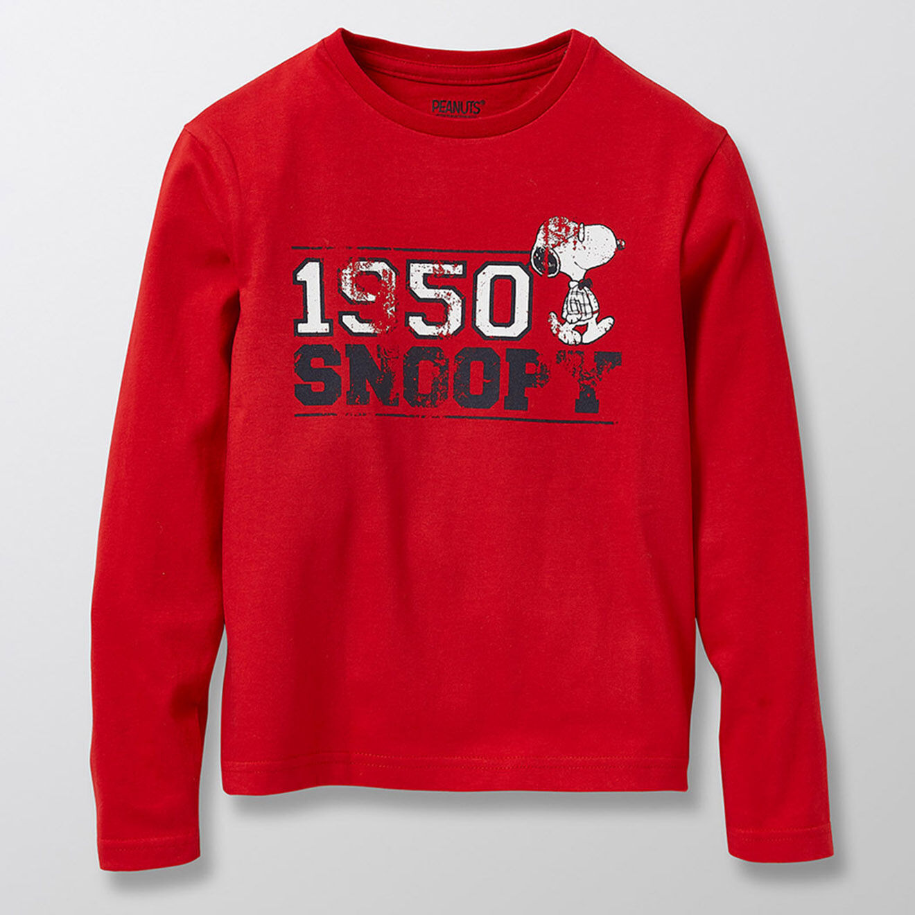 T-Shirt en Coton biologique Snoopy rouge - Vente privée Cyrillus ...