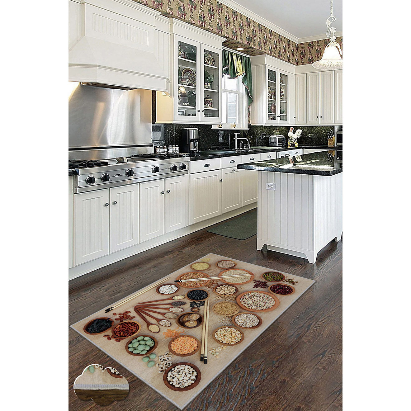 Tapis de cuisine multicolore - Vente privée Conceptum Hypnose - BazarChic