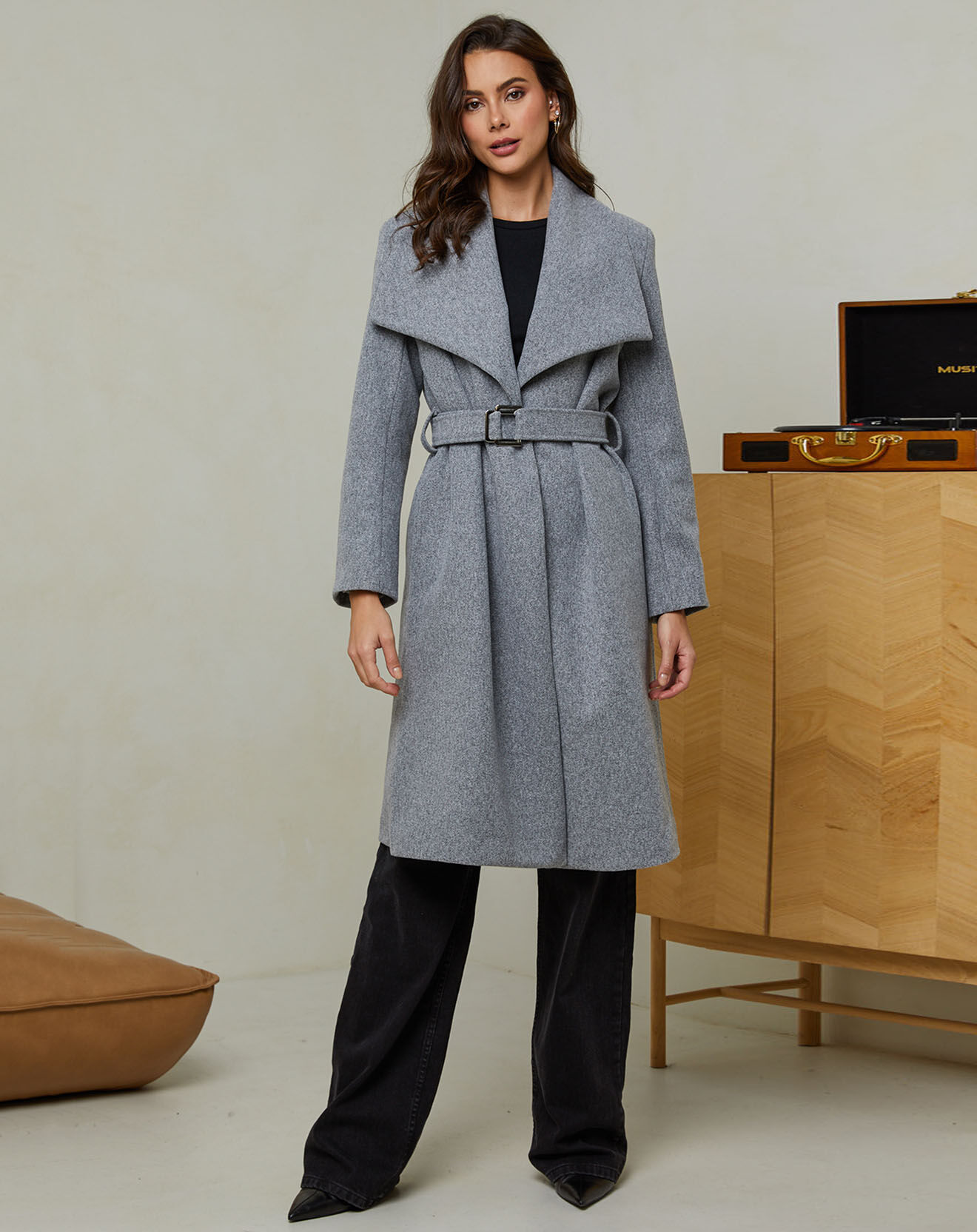 Manteau Jade gris - Vente privée Rodier - BazarChic
