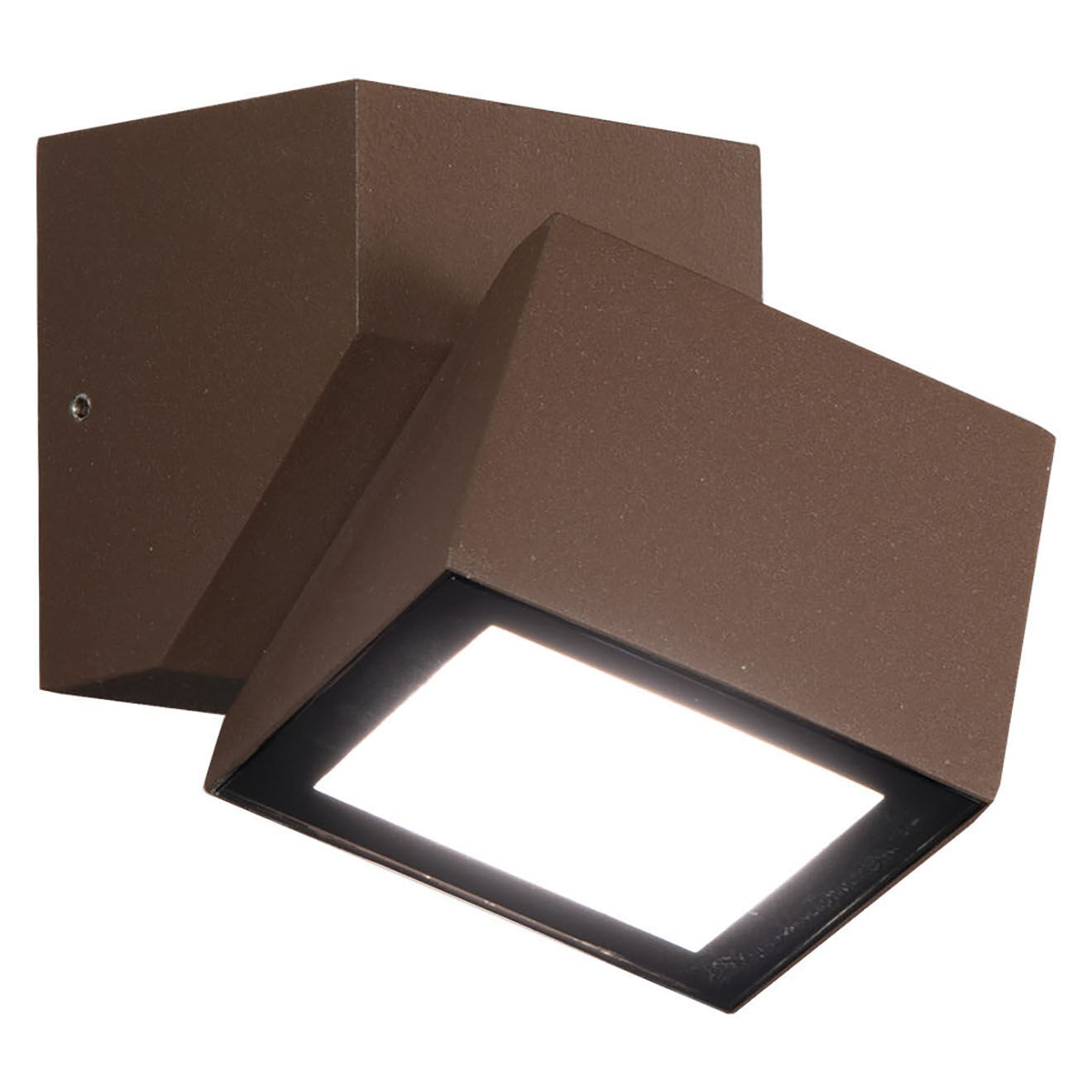 Lampe murale Steve marron - 11.5x9.5x9.5 cm - Vente privée Ondaluce ...