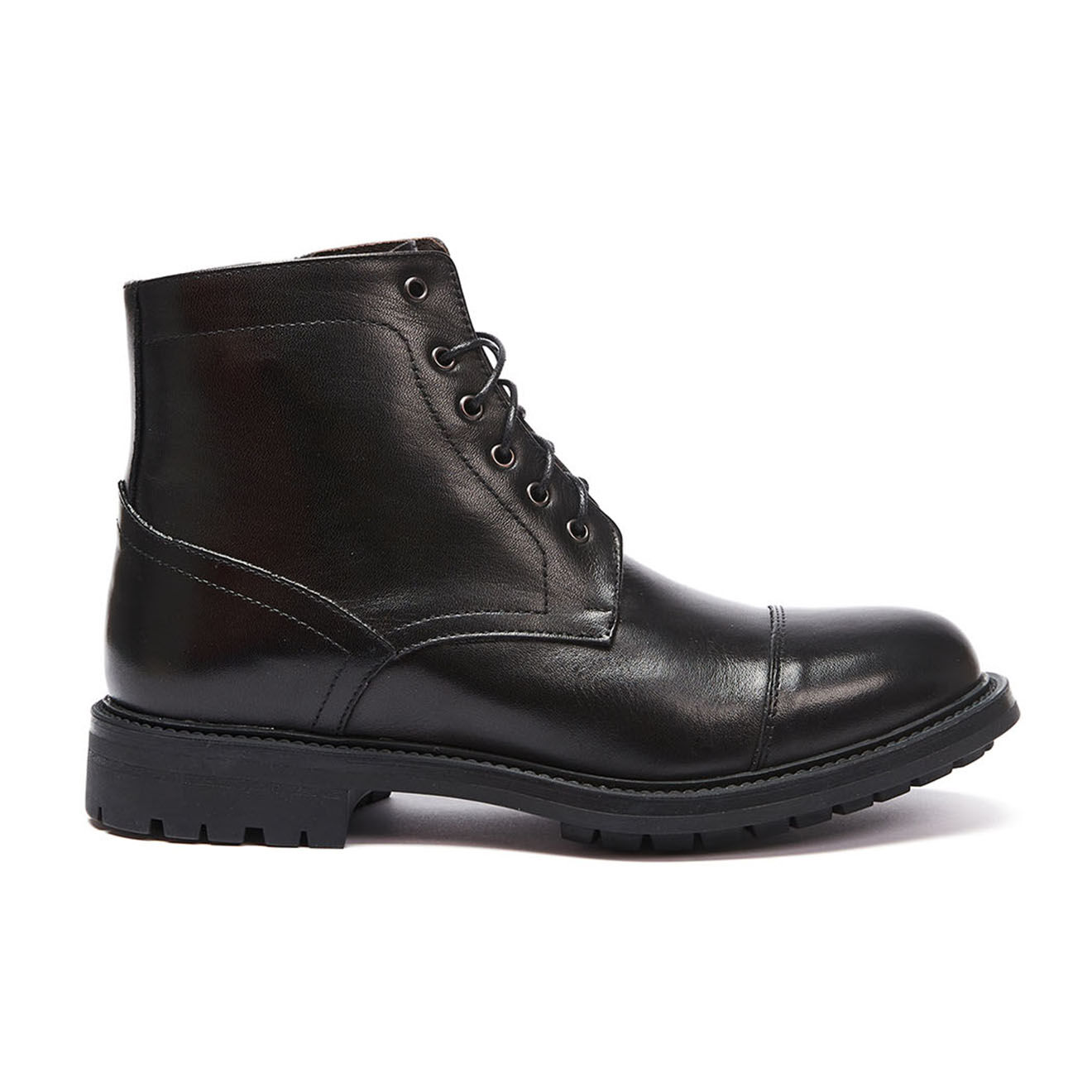Boots en Cuir Youmee noires - Vente privée Frank Daniel - BazarChic