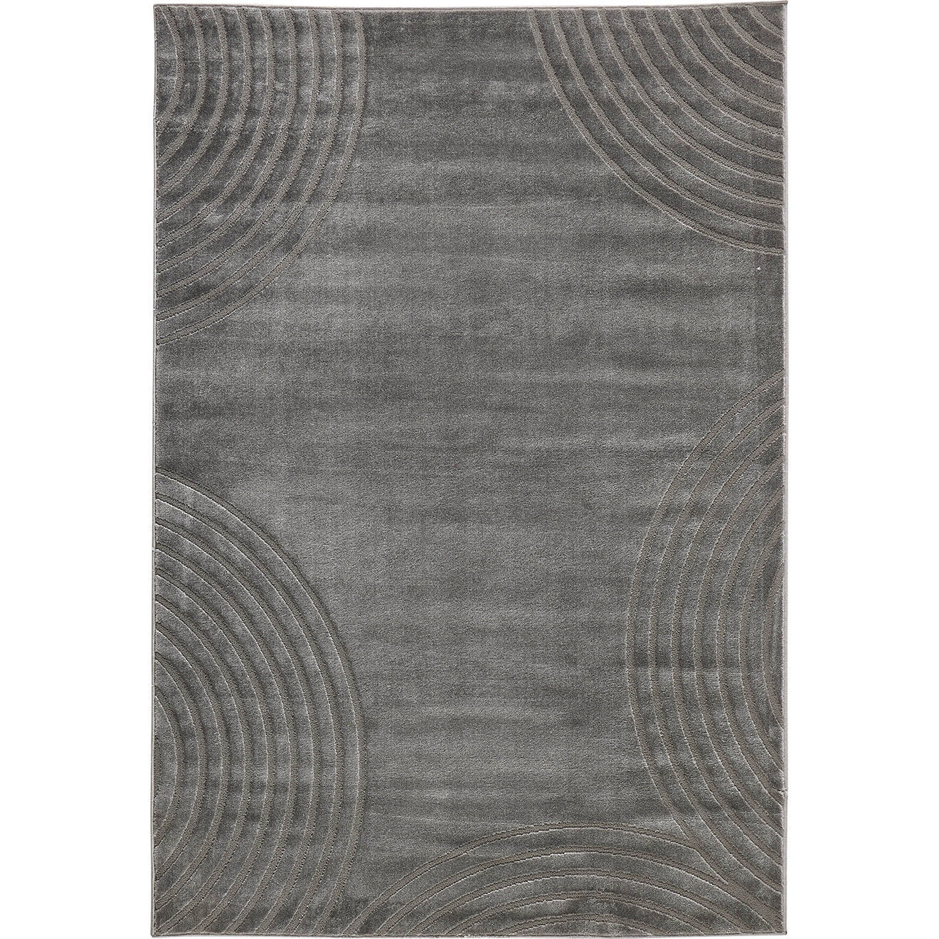 Tapis Bloom 1030 gris - 120x170 cm - Vente privée Nazar Rugs - BazarChic