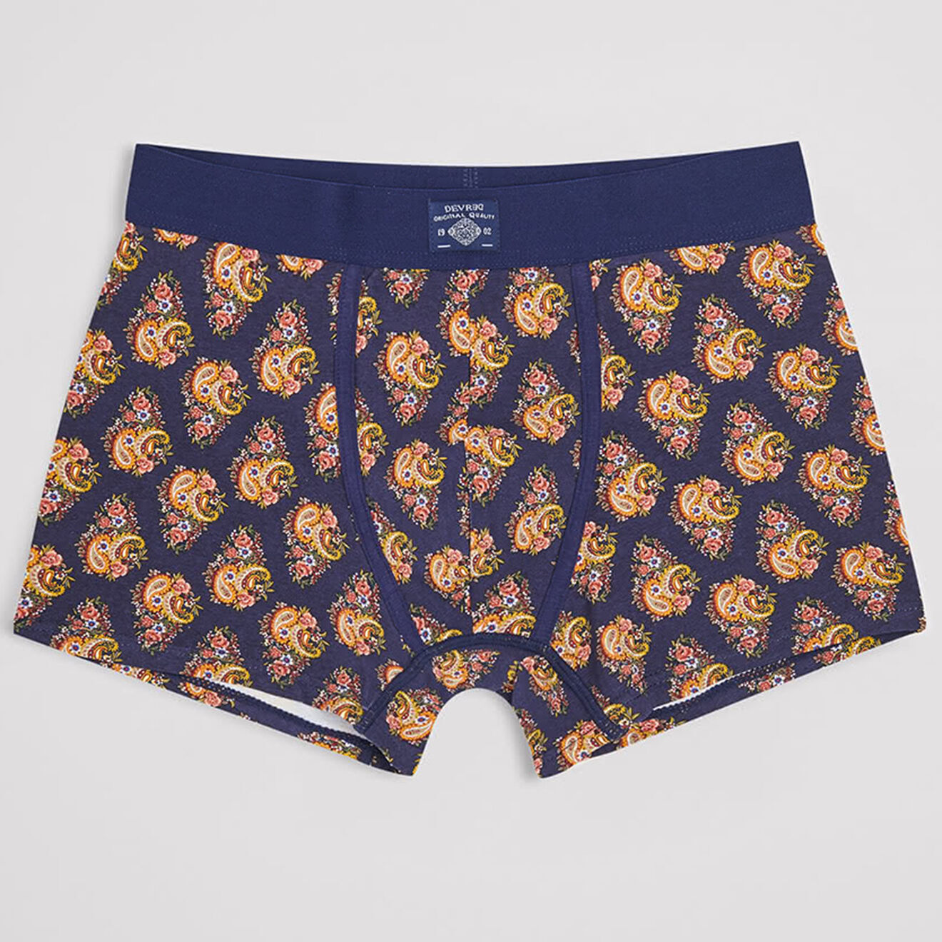 Boxer Sfreddy imprimé marine foncé - Vente privée Devred - BazarChic