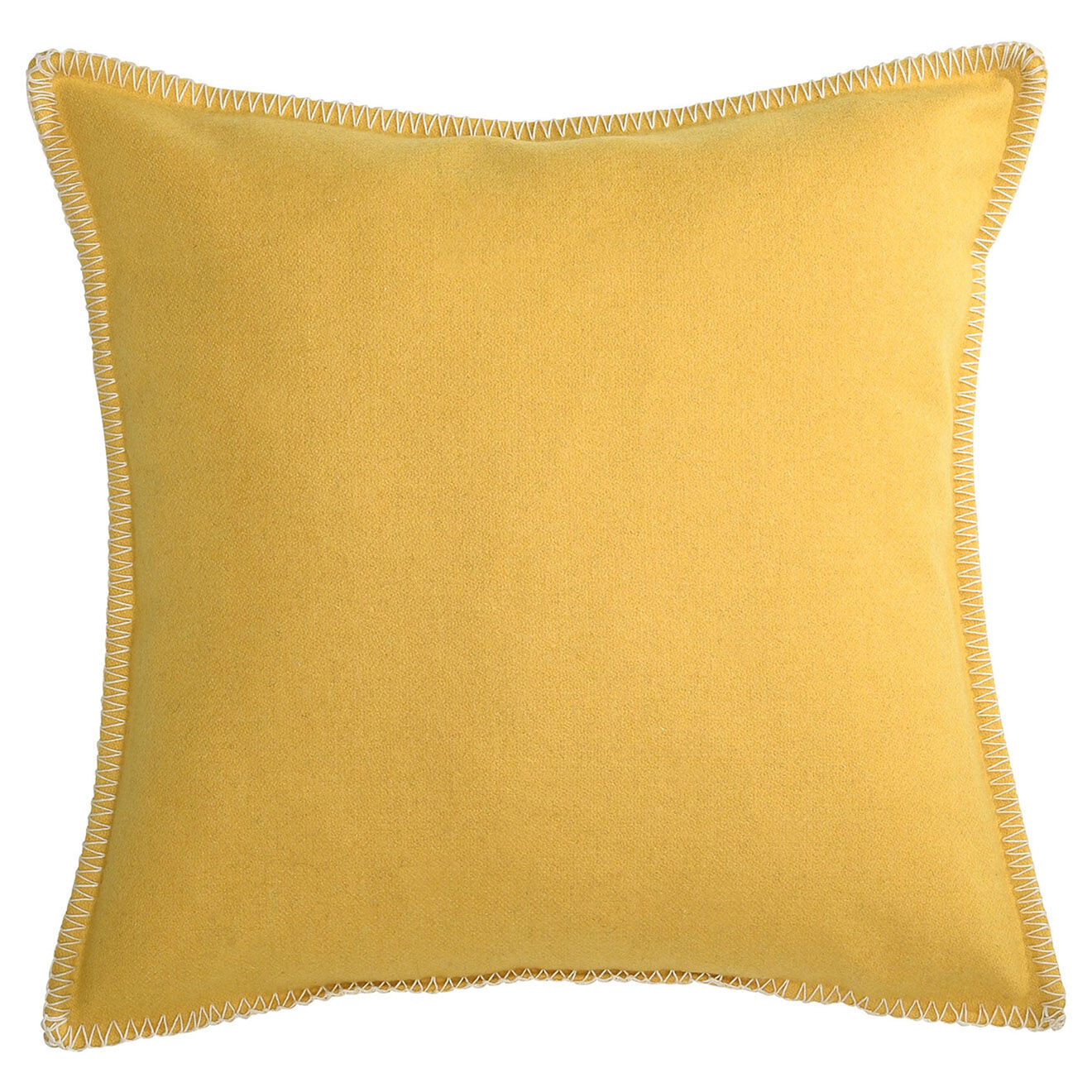 Housse de coussin en Laine mélangée Arthur Seat mustard - 65x65 cm ...