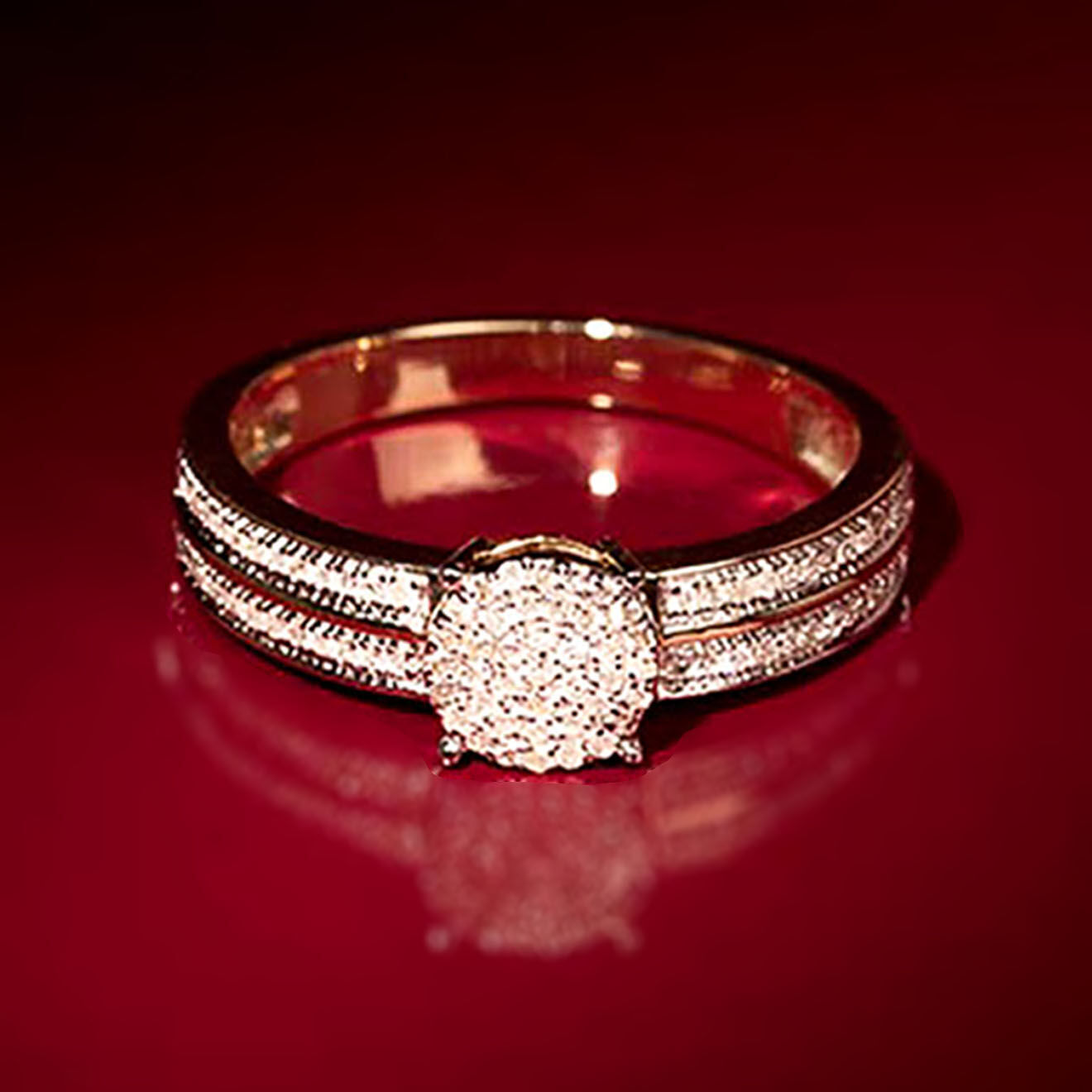 Bague Toi que j'aime Diamants 0.20 ct or jaune - Vente Privée Caratelli ...