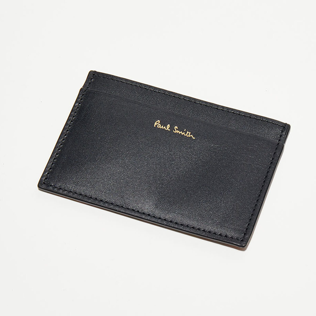 Porte-cartes en Cuir Signature Stripe noir/multicolore - 10x6.7 cm ...
