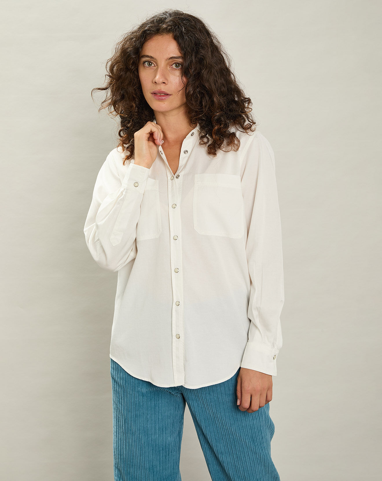 Chemise Chandler milk - Vente Privée Hartford - BAZARCHIC