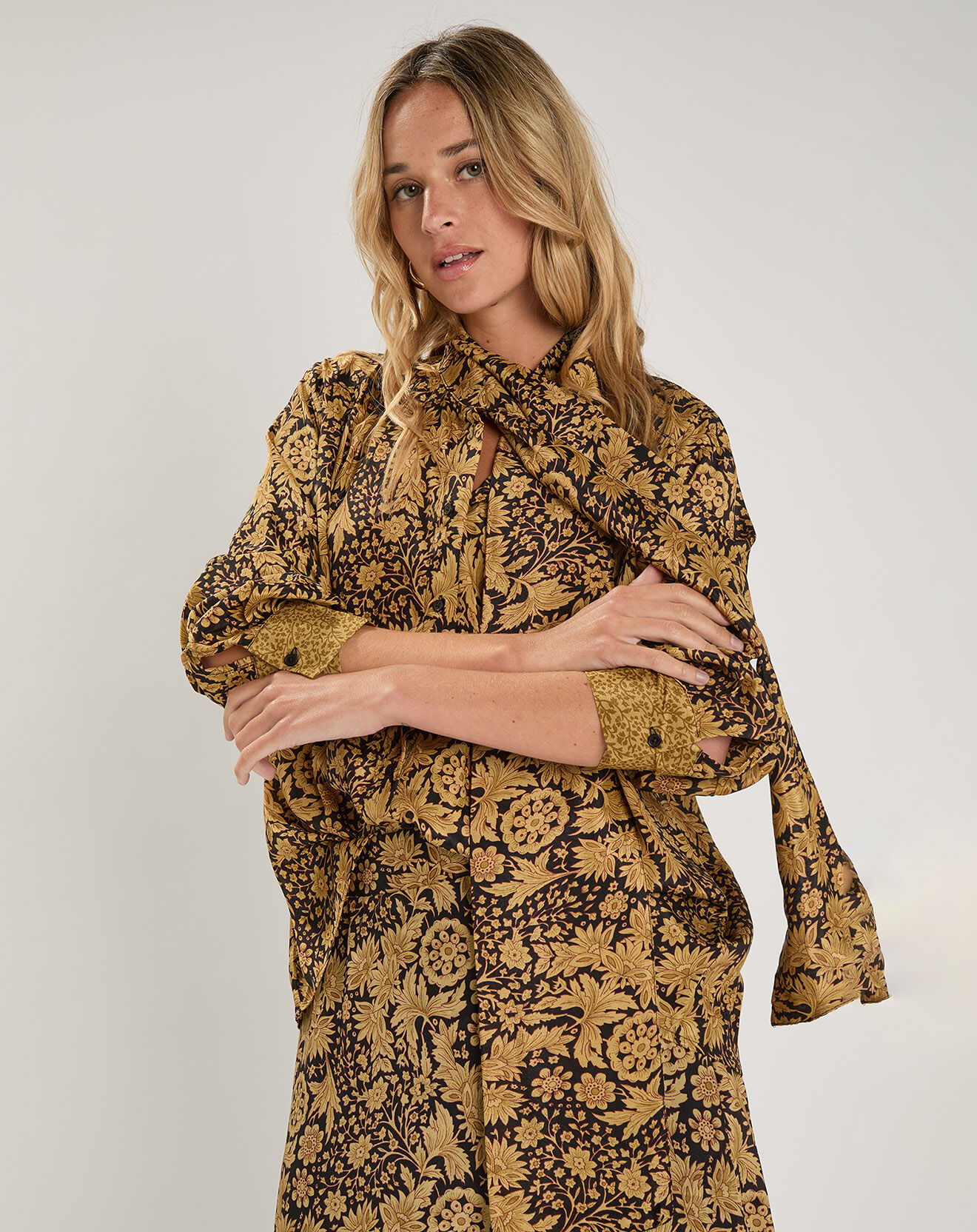 Chemise Sirine ferlie gold - Vente Privée An'ge - BAZARCHIC