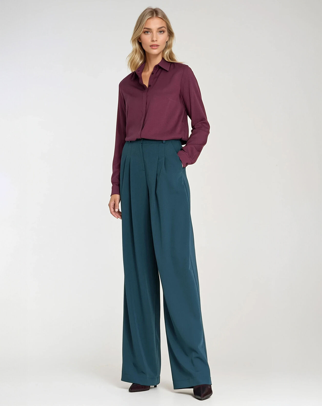Pantalon Aria bleu - Vente Privée Nife - BAZARCHIC