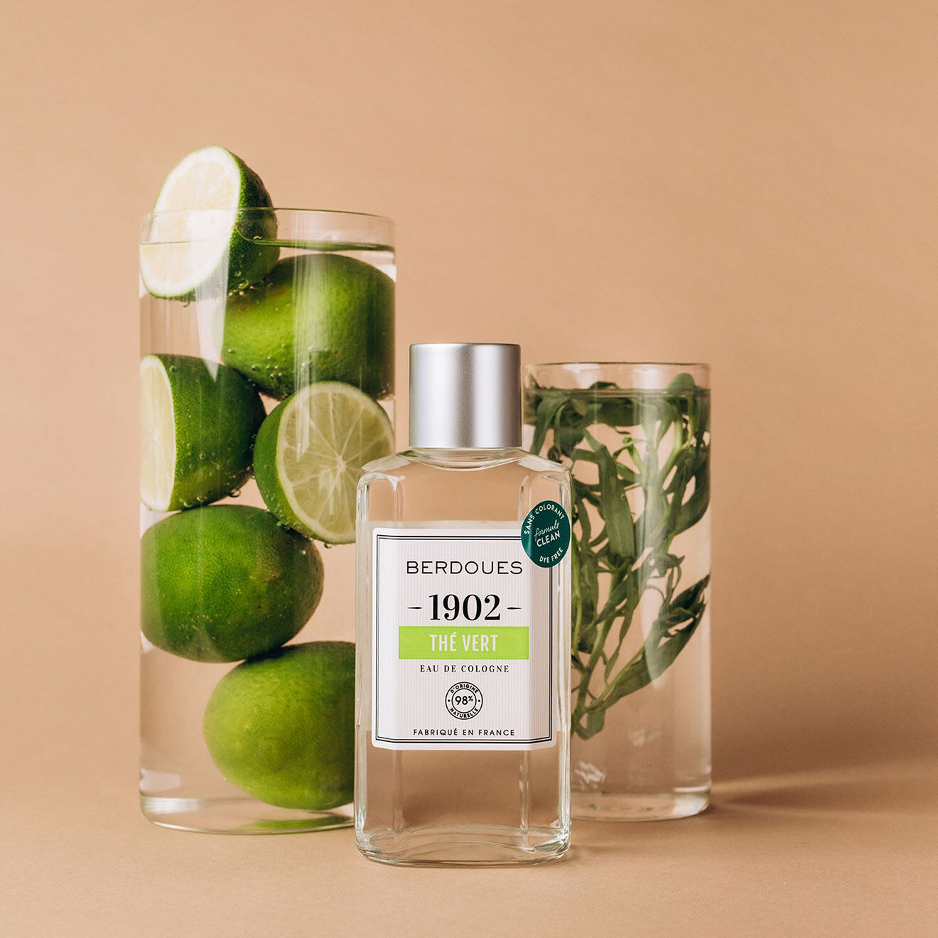 1902 Eau de Cologne Thé Vert 480ml - Vente Privée Berdoues - BazarChic