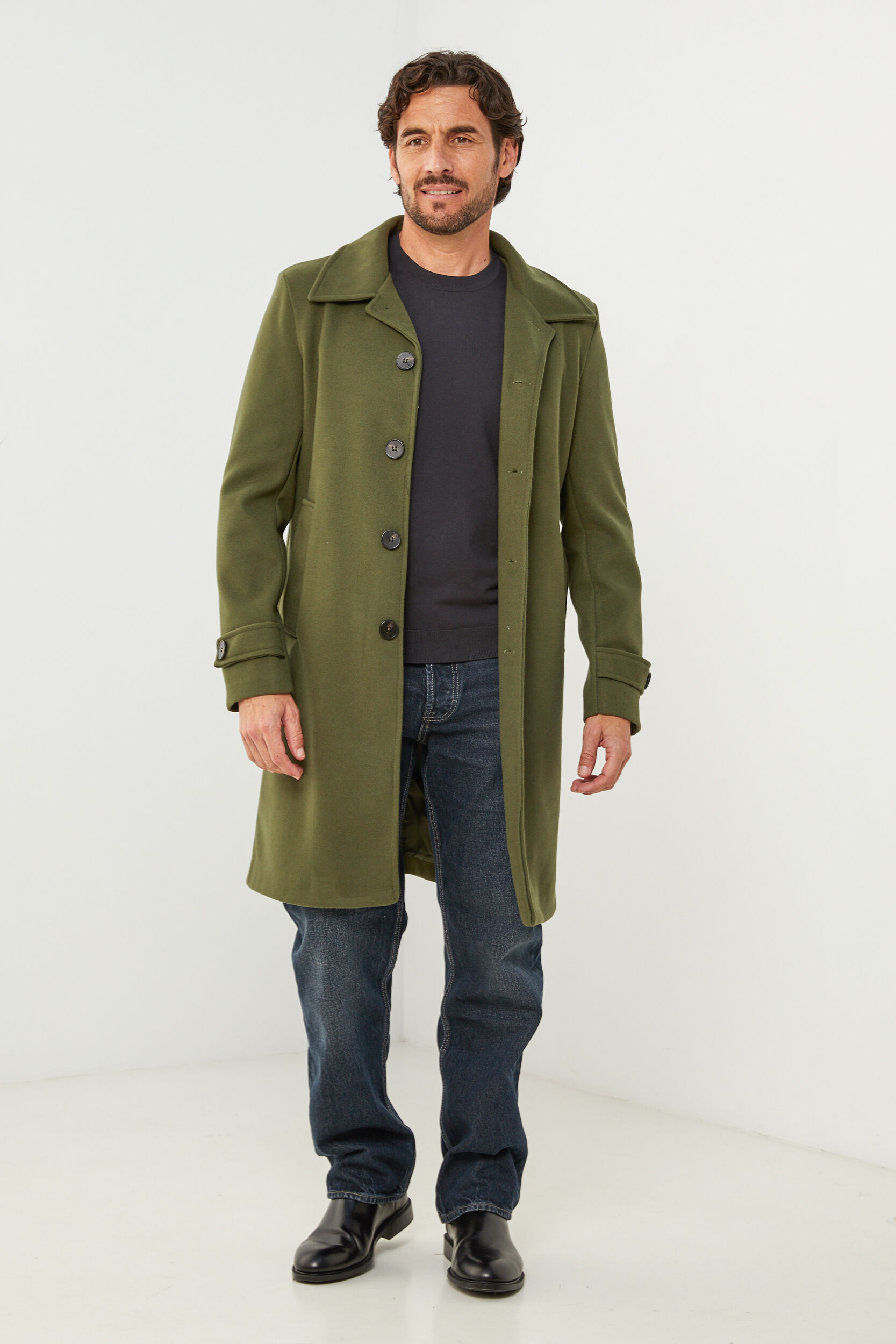 Manteau Nathan Kaki - Vente privée Rodier - BazarChic