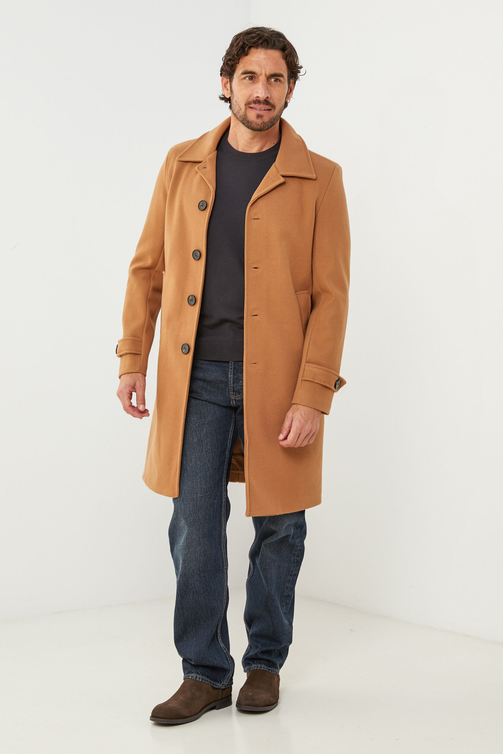 Manteau Nathan Camel - Vente privée Rodier - BazarChic