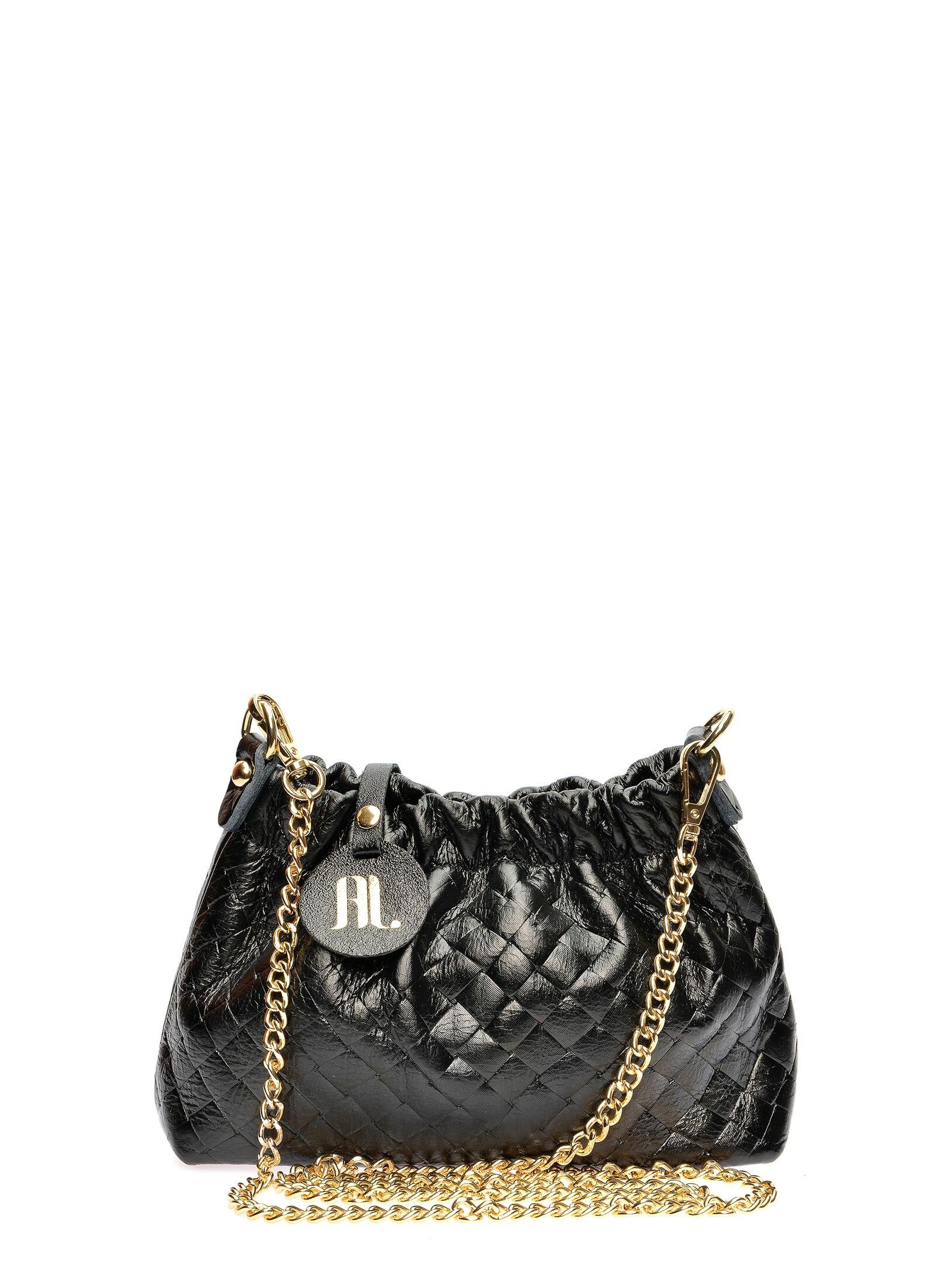 Sac bandoulière Anita Noir - 14x22x6 cm - Vente Privée Anna Luchini ...