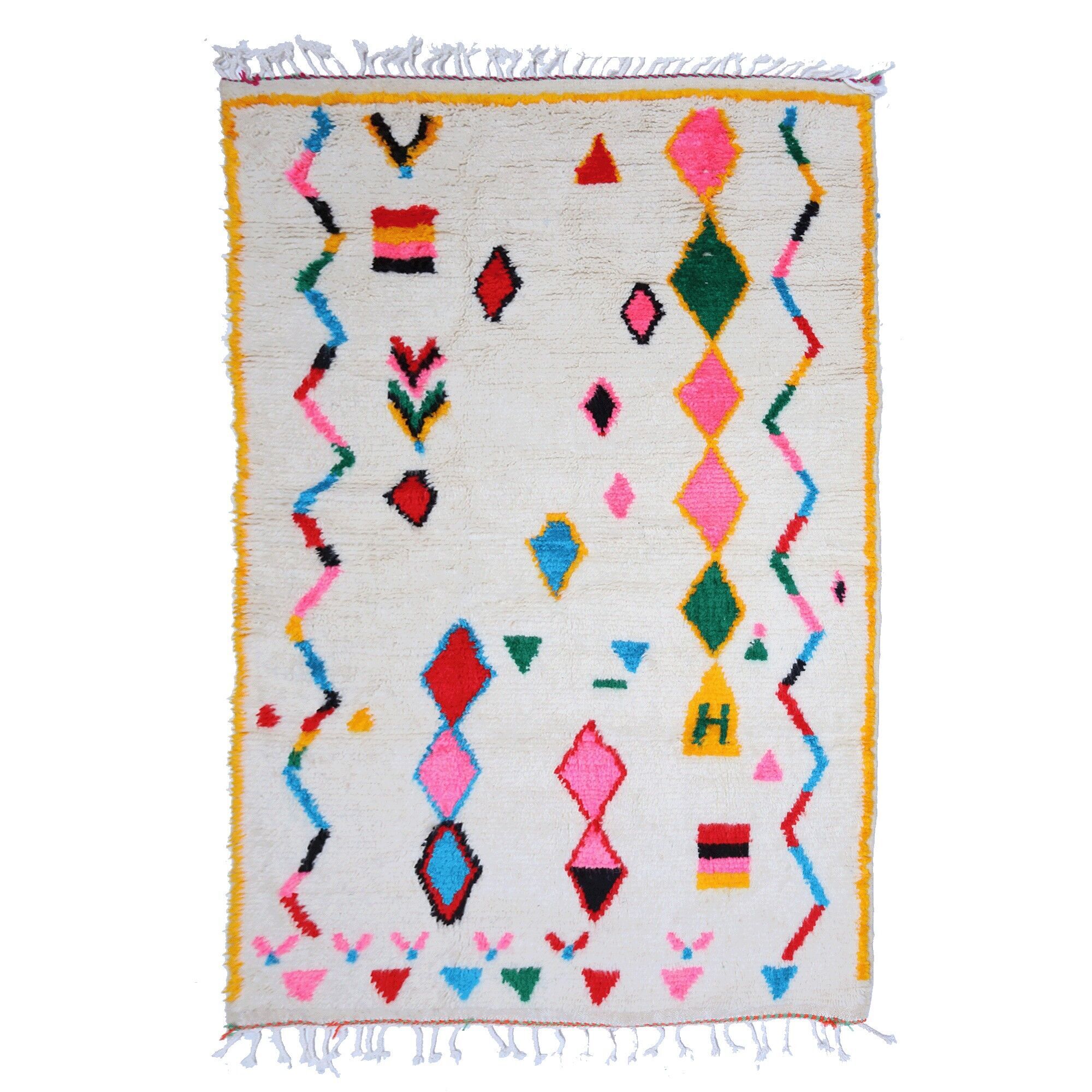 Tapis berbère coloré - 255x145cm - Vente Privée Them - Bazarchic
