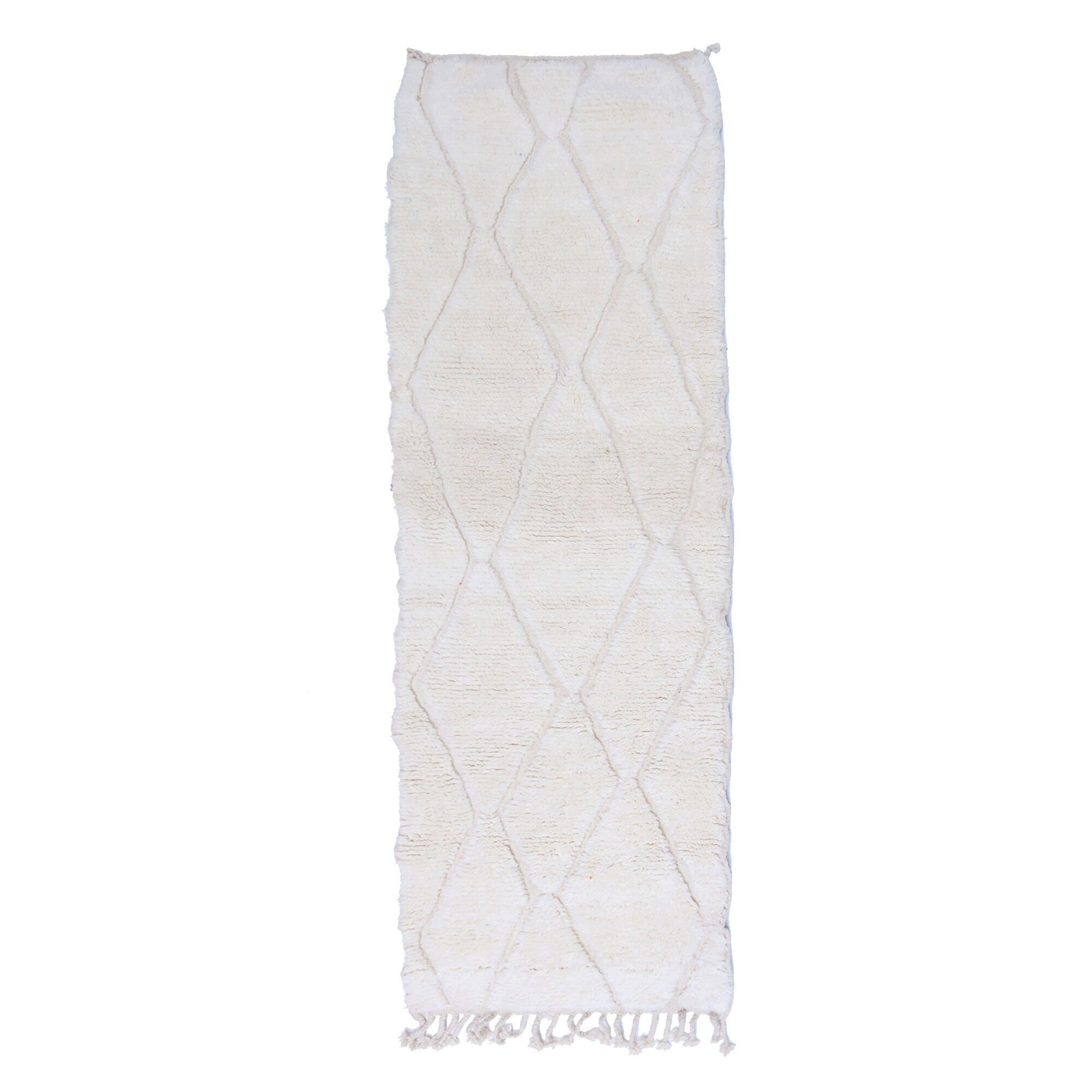 Tapis Béni Ouarain couloir - 251x78cm - Vente Privée Them - BAZARCHIC