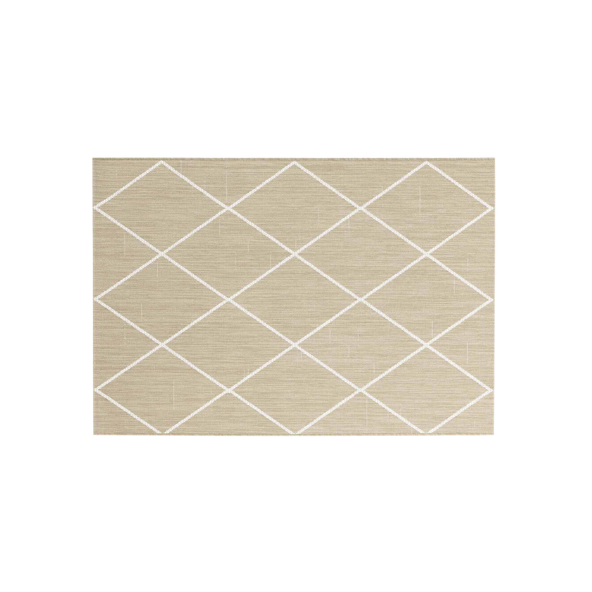 Tapis rectangle Damira, tissé plat naturel - 160x230 cm - Vente Privée ...