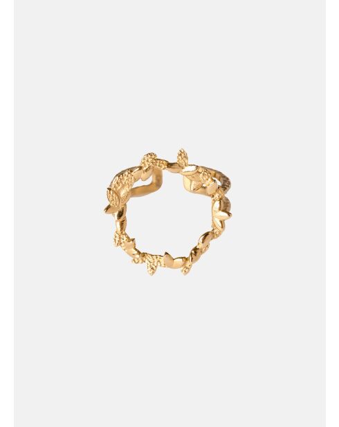 Bague Thalia dorée - Vente Privée AEC Paris - BAZARCHIC