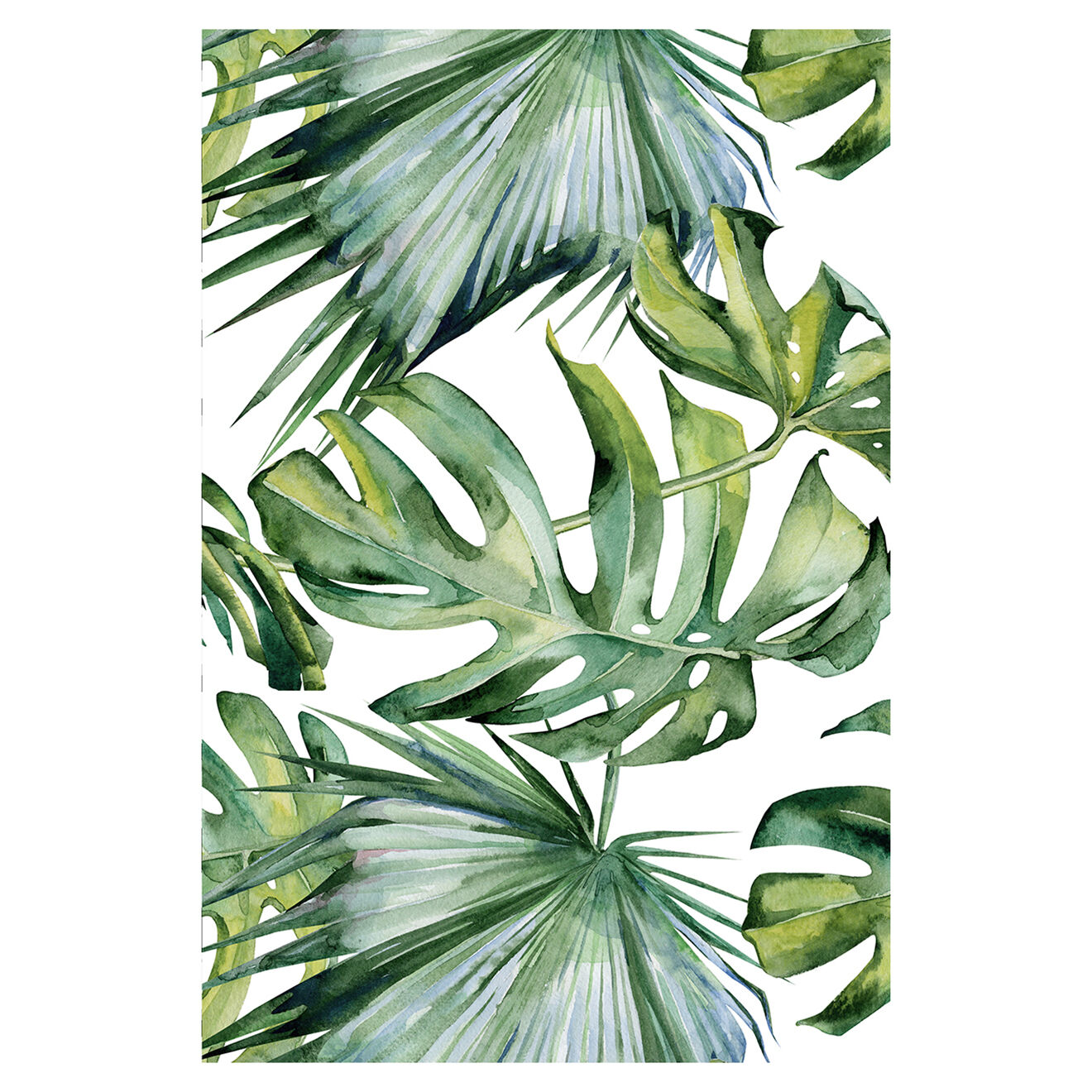 Tapis vinyle Paradise vert/blanc - 50x140 cm - Vente Privée Floorart ...